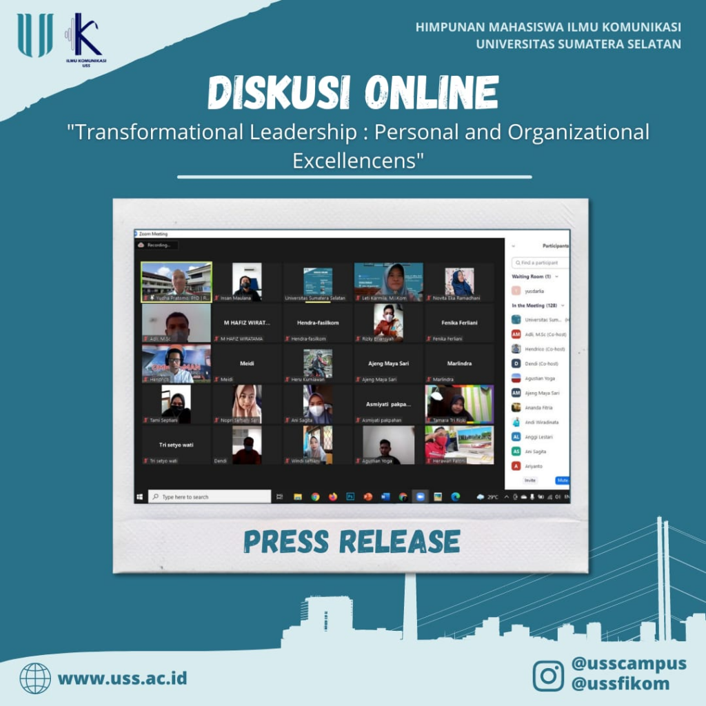 Diskusi Online Himpunan Mahasiswa Ilmu Komunikasi Universitas Sumatera ...